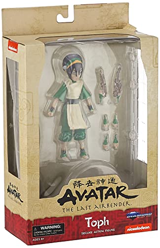 Diamond Select Toys Avatar The Last Airbender: Toph Deluxe Action ...