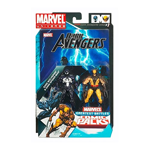 Marvel Universe Comic Packs: Dark Wolverine and Dark Spider-Man - Beta Shop